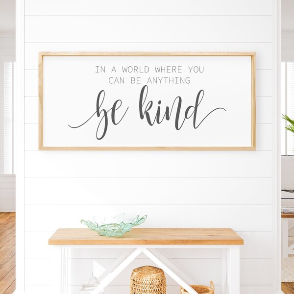 Kindness Sign - Etsy