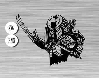 Predator Svg | Etsy