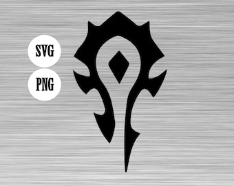Wow Horde Symbol Png - Etsy
