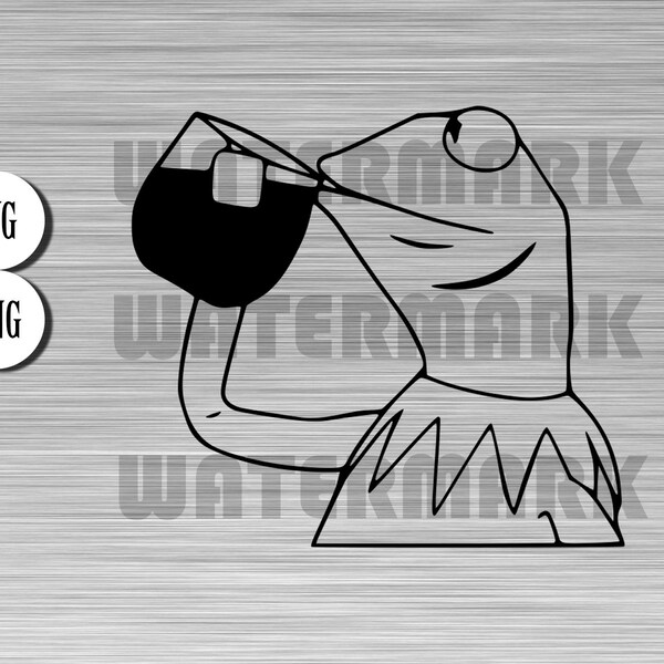 Cricut Kermit Svg - Etsy