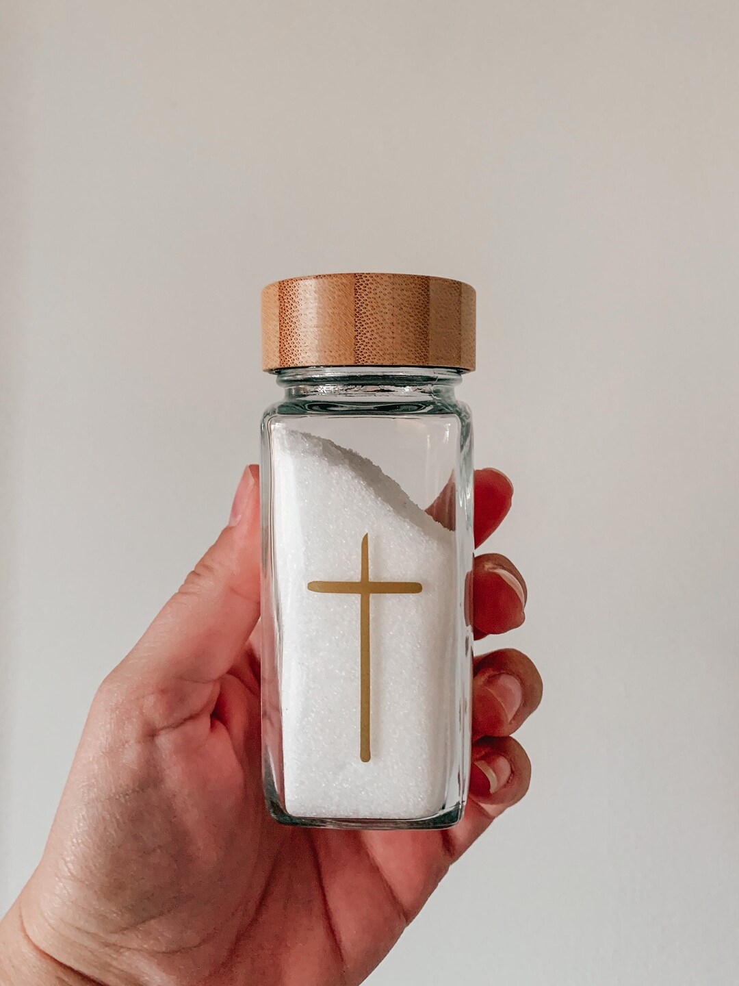 Bless Salt Jar - Etsy