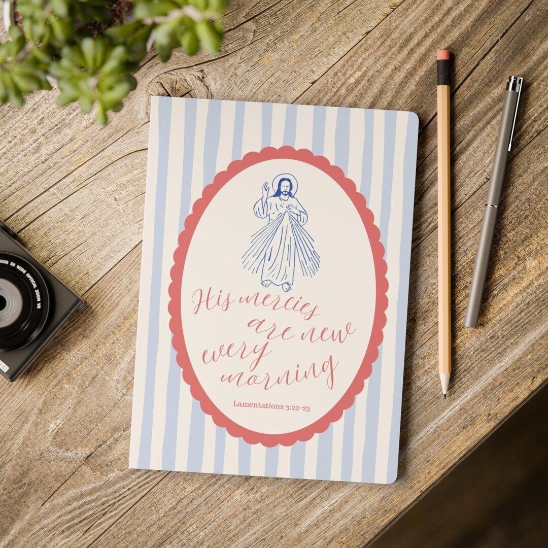 Divine Mercy Illustration Softcover Journal | Inspirational Scripture ...