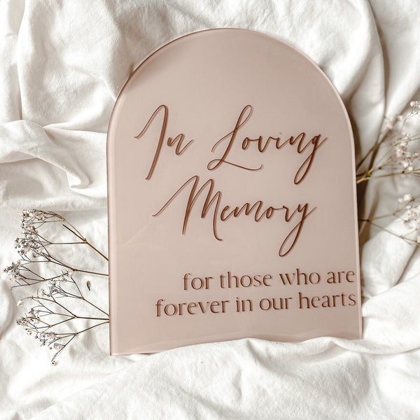 Memory Wedding Sign - Etsy