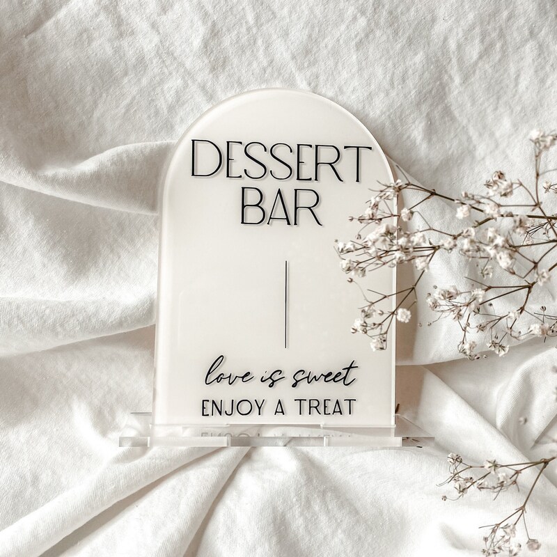 Dessert Signs - Etsy