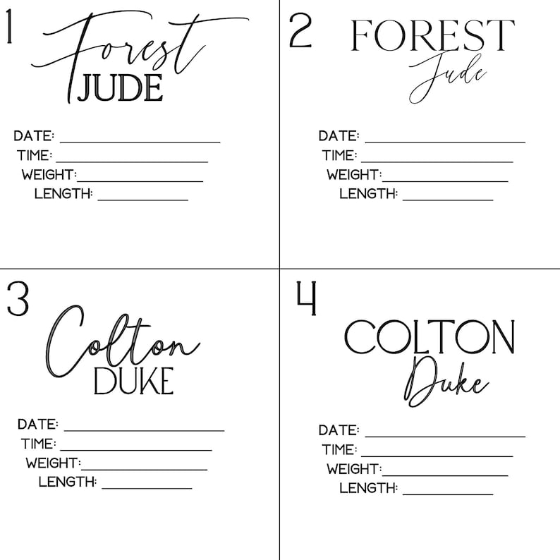 Acrylic Birth Announcement Sign Newborn Birth Announcement - Etsy