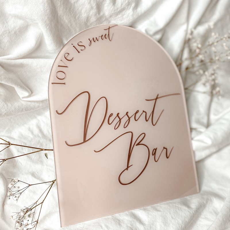 Dessert Table Signs - Etsy