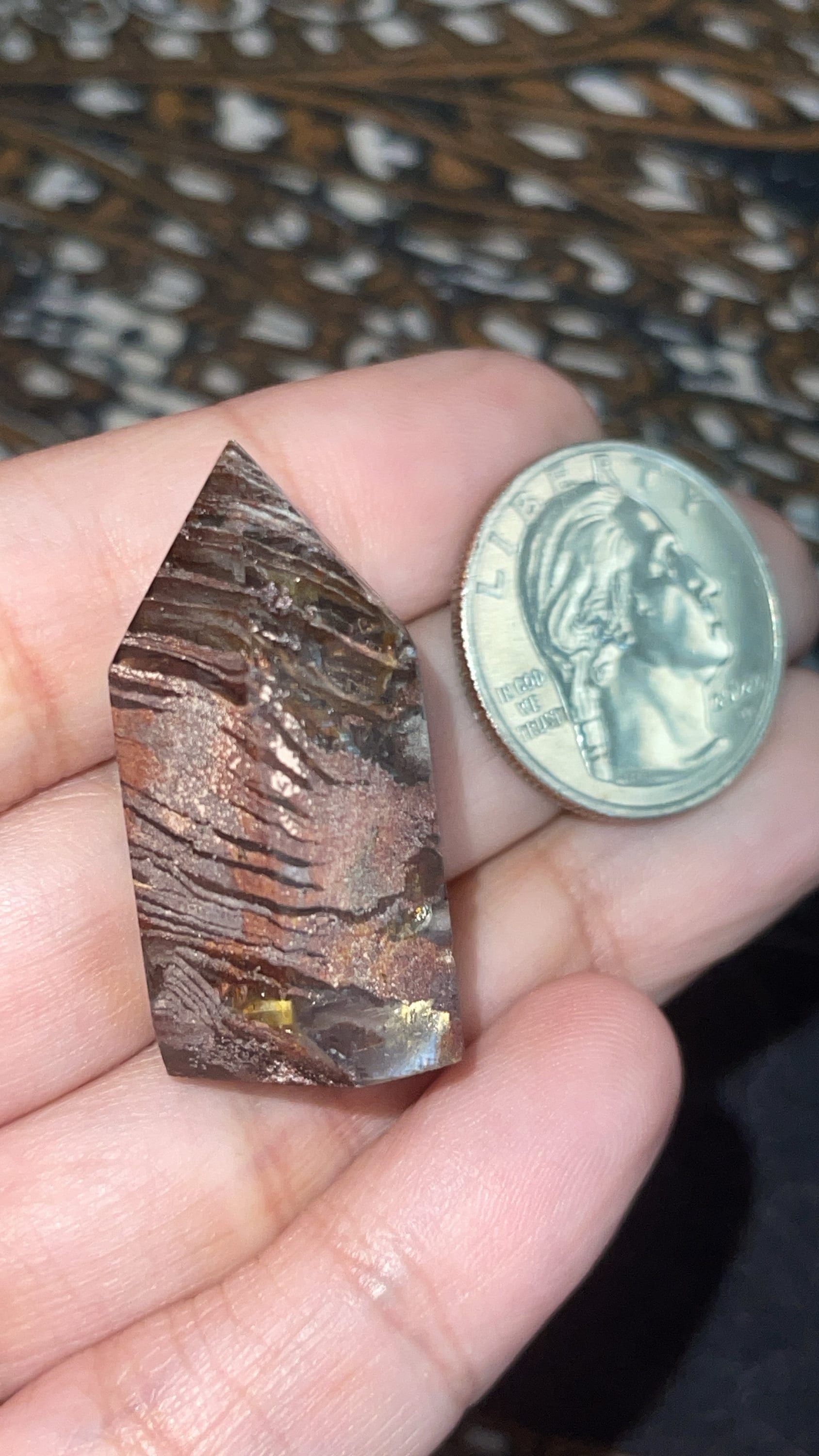 Thousand Layer Point, Lodolite in Quartz, Thousand Layer Crystal ...