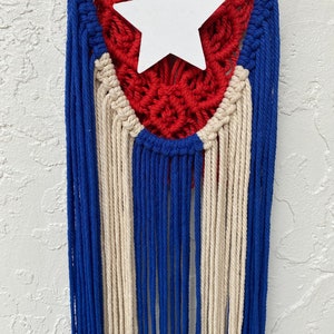 Macrame Large Flag - Etsy