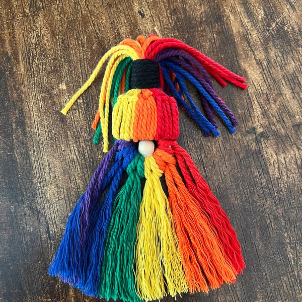 Macrame Santa - Etsy