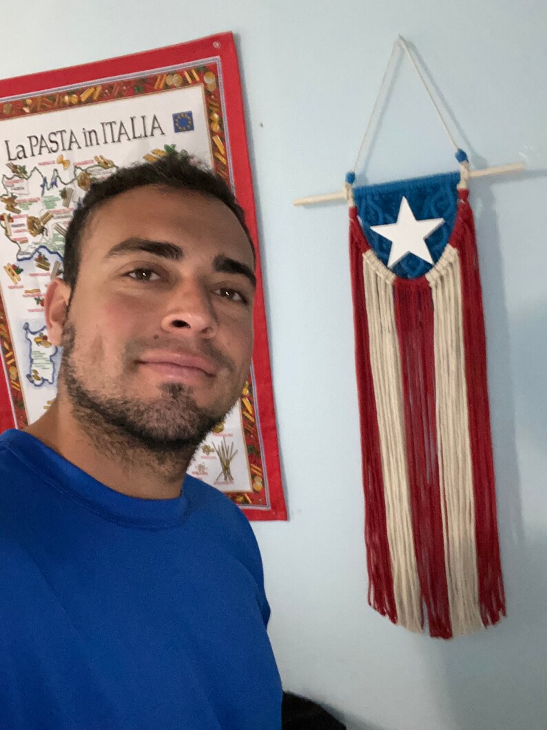 Macrame Medium Pr Flag | Etsy