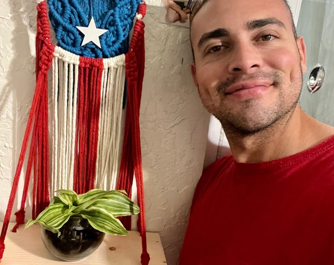 Macrame Puerto Rico Shelf - Etsy