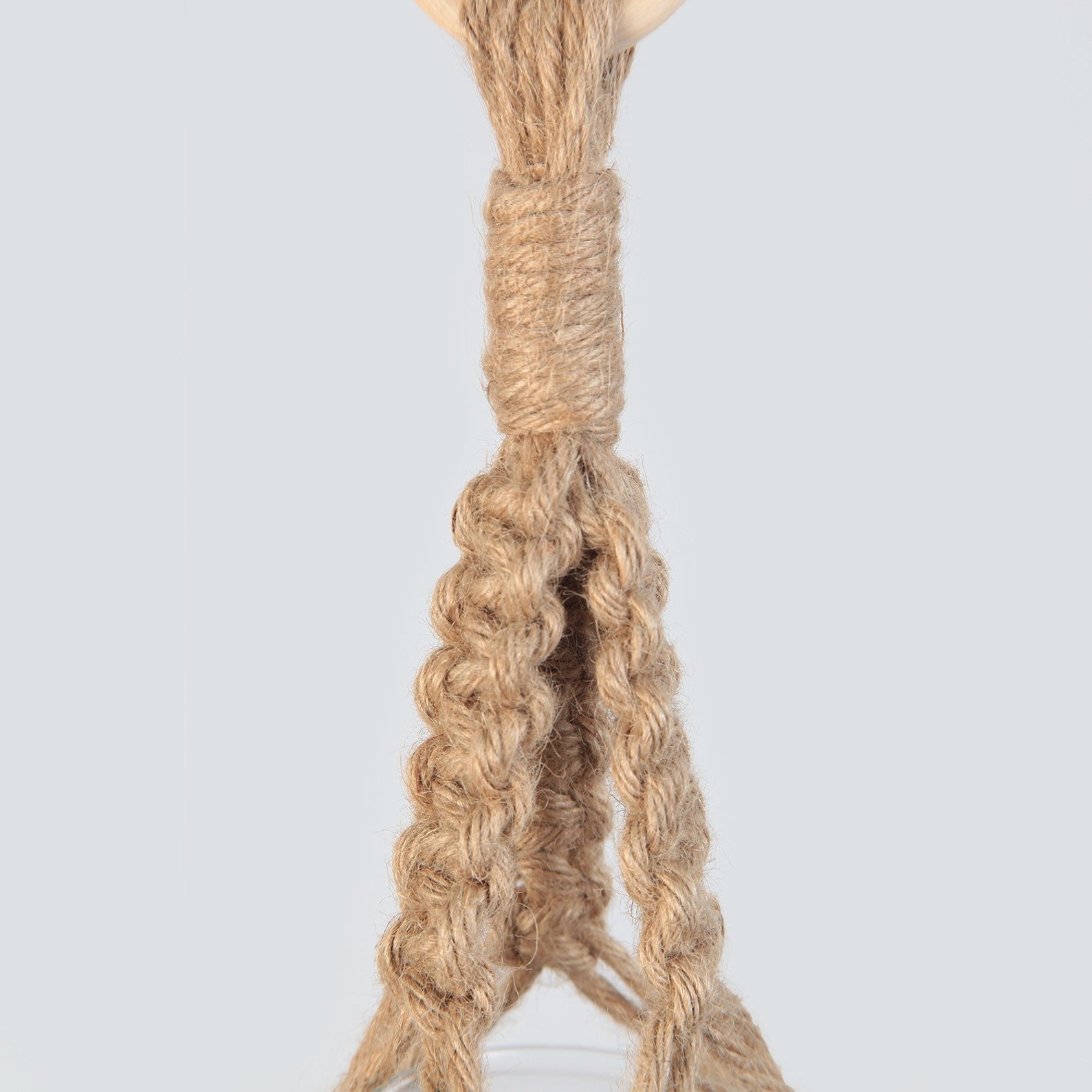 Jute Macrame Bohemian Brown Plant Hanger - Etsy