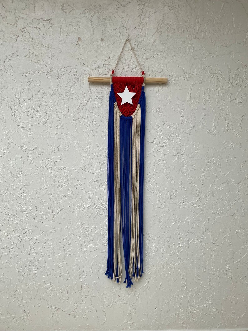 Macrame Large Flag - Etsy