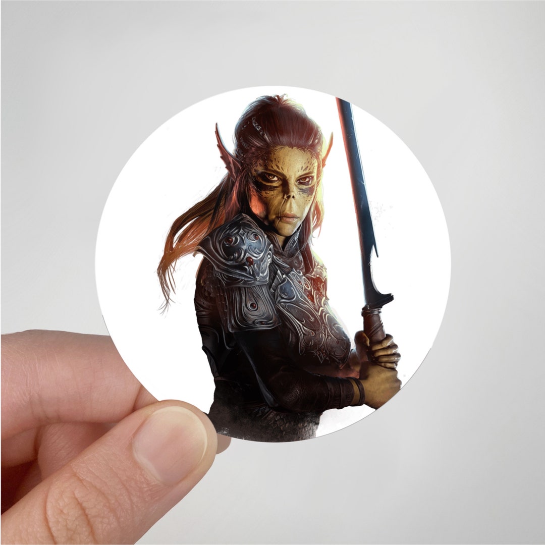 Baldur's Gate 3 Laezel Sticker / Laezel / BG3 / Gift / - Etsy