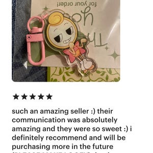 Dandy’s World Acrylic Charm / Goob / Astro / Shelly / Vee / Glisten ...