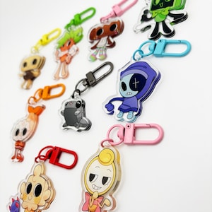 Dandy’s World Acrylic Charm / Goob / Astro / Shelly / Vee / Glisten ...