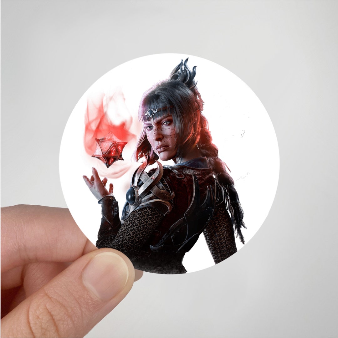 Baldur's Gate 3 Shadowheart Sticker / Shadowheart / BG3 / Gift / Dnd - Etsy