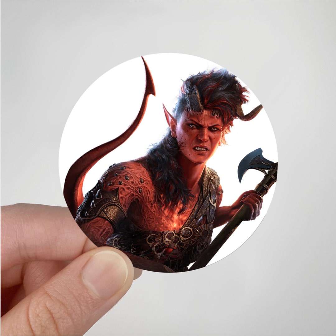 Baldur's Gate 3 Karlach Sticker / Karlach / BG3 / Gift / Dnd - Etsy