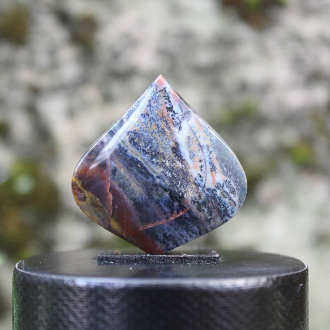 Opalized Wood Copper Cabochon - Etsy