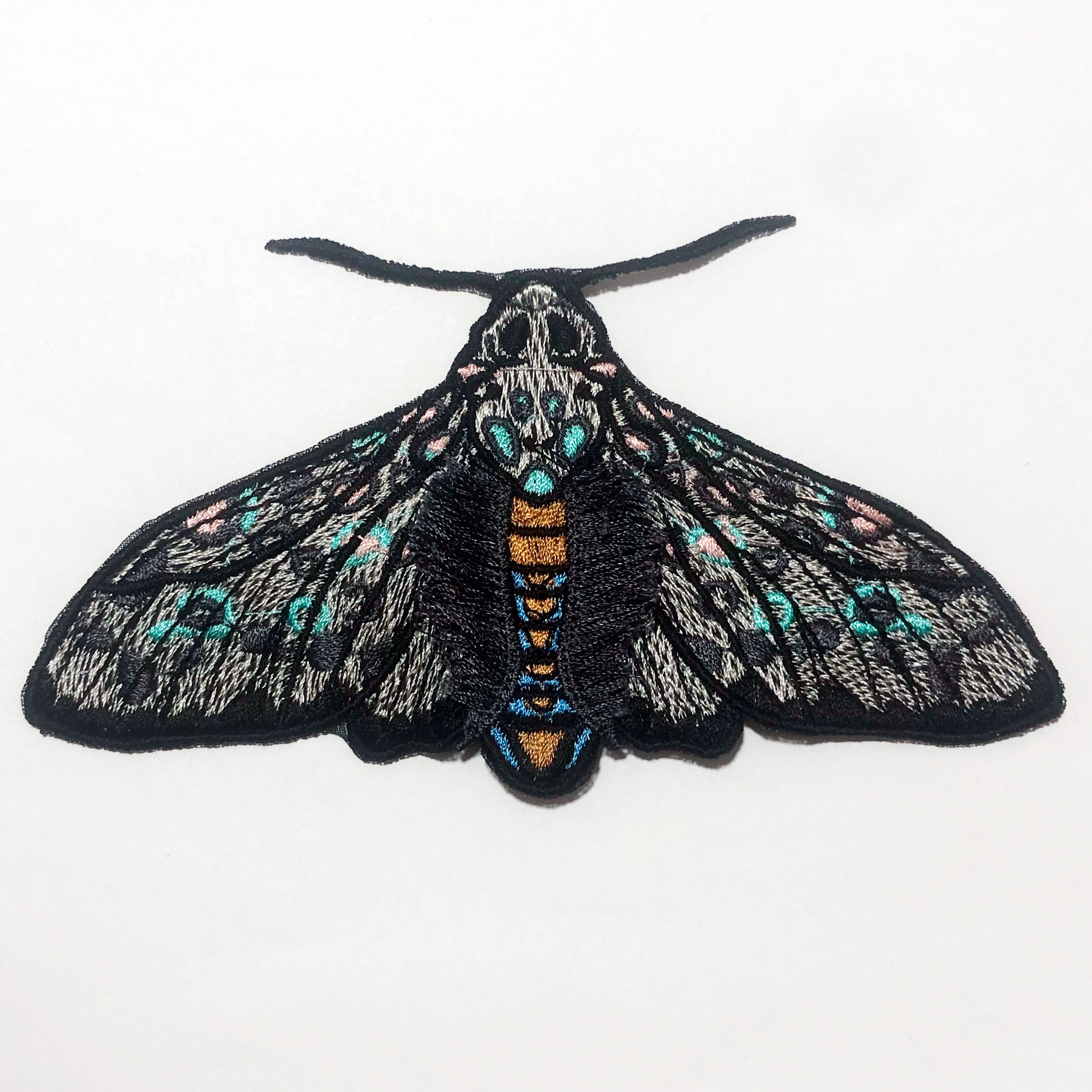 Leopard Moth Butterfly Patch Embroidered Patch SEW ON - Etsy