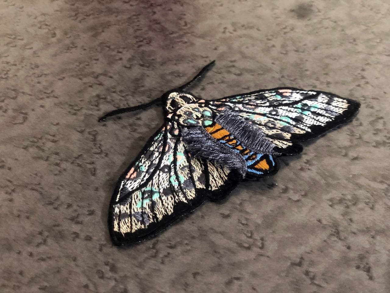 Leopard Moth Butterfly Patch Embroidered Patch SEW ON - Etsy