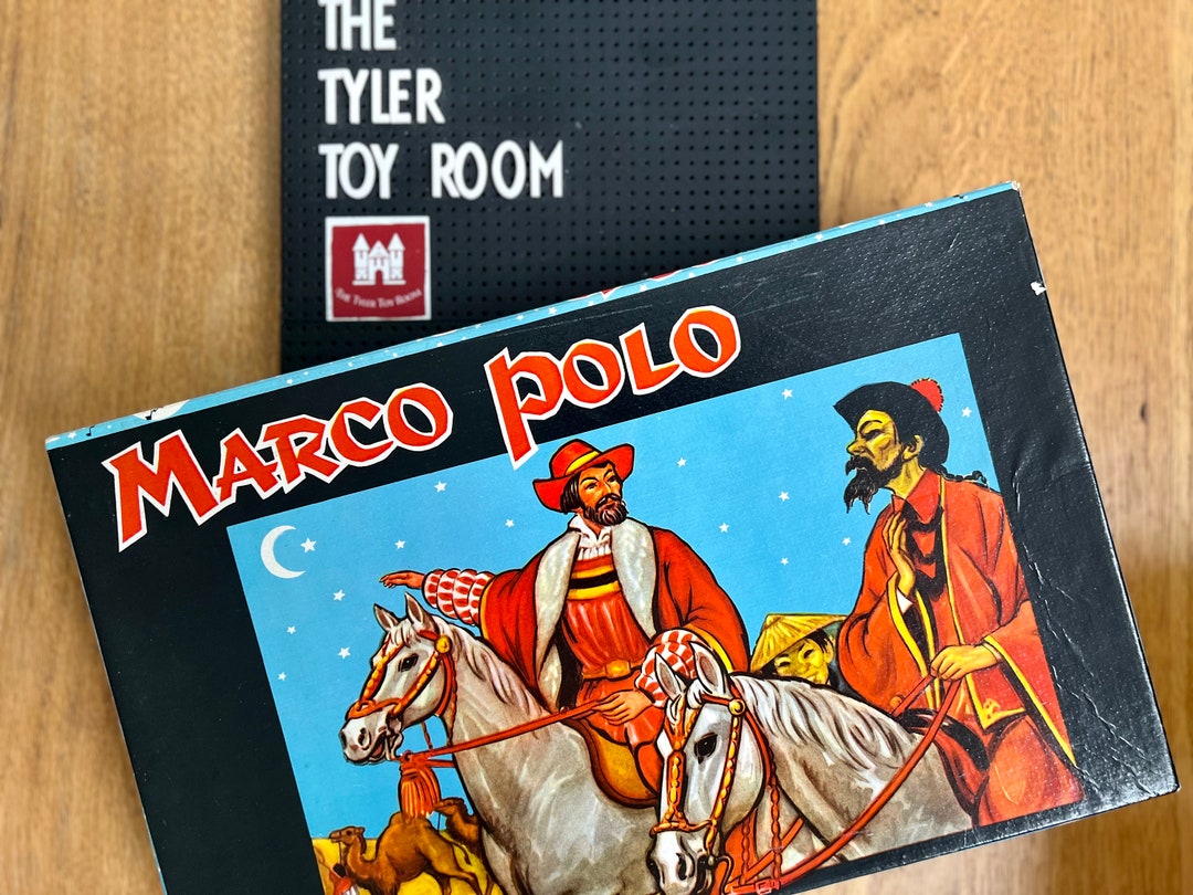 Toppy Game Marco Polo Vintage Board Game for 2-4 Players Vintage - Etsy