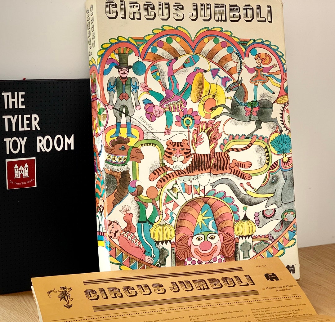 Vintage 1970 Jumbo Circus Jumboli Game Board Game - Etsy