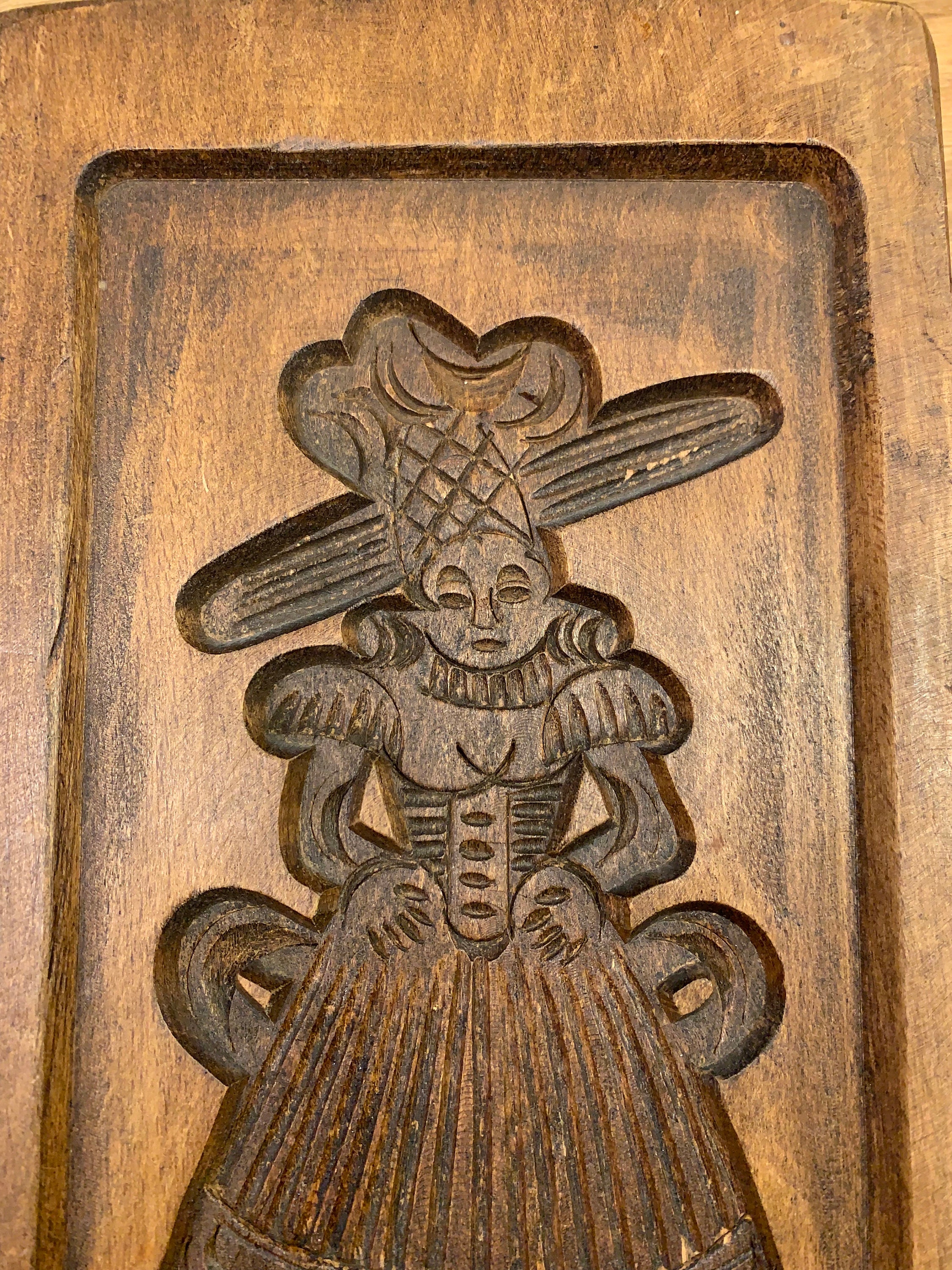Vintage Dutch Wooden Forms Folk Art Speculaas Cookie Mold Vorm - Etsy