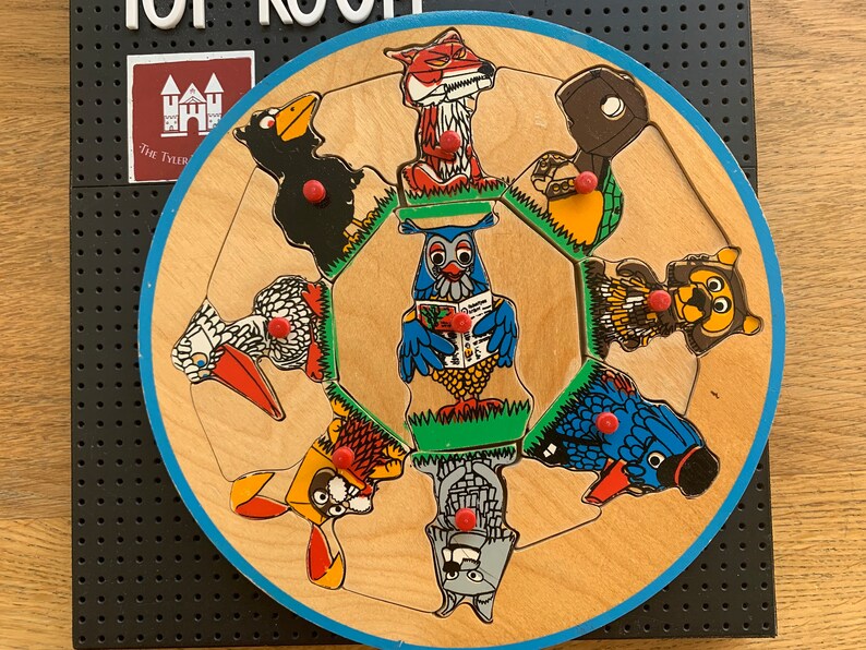 Vintage 2x Fabeltjeskrant-puzzels / Made in Holland / Simplex Speelgoed ...