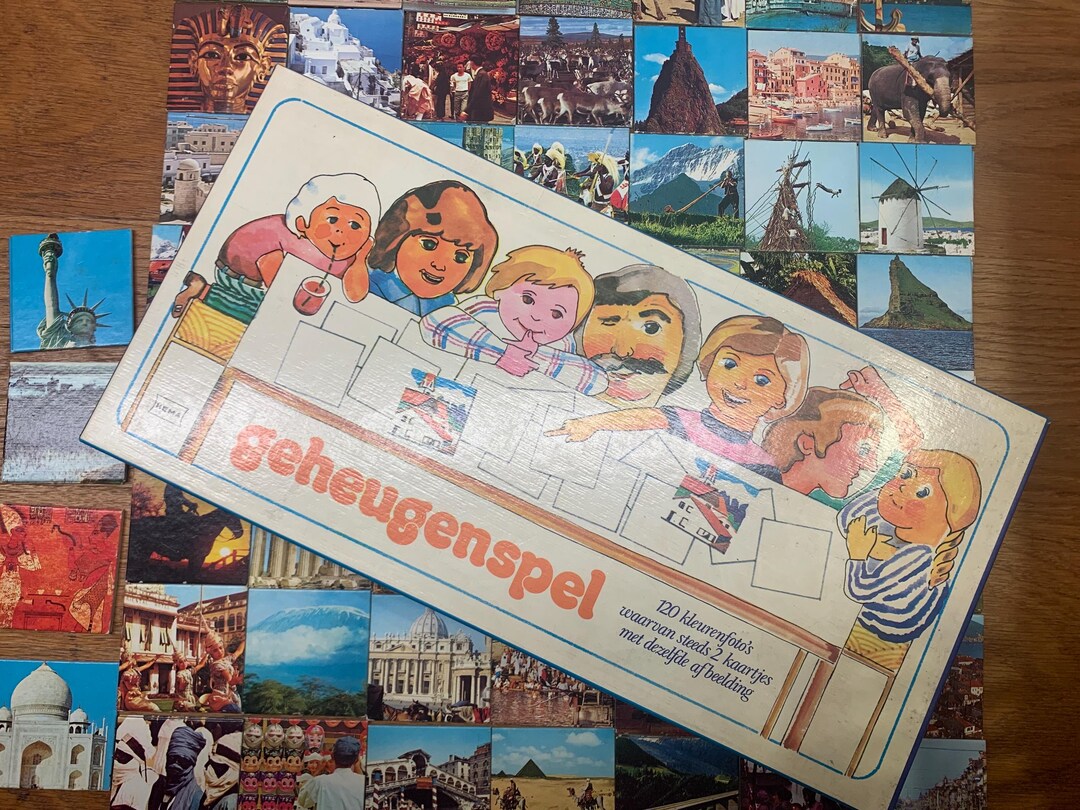 Hema Holland Memory Game - Not Complete - Vintage Geheugenspel - Etsy