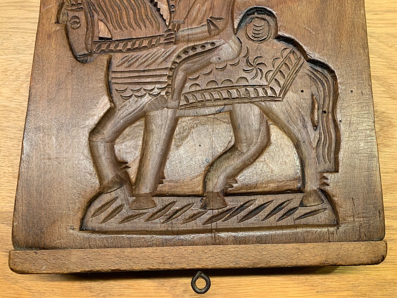 Rare Antique - Dutch Wooden Forms Folk Art Speculaas Cookie Mold Vorm ...