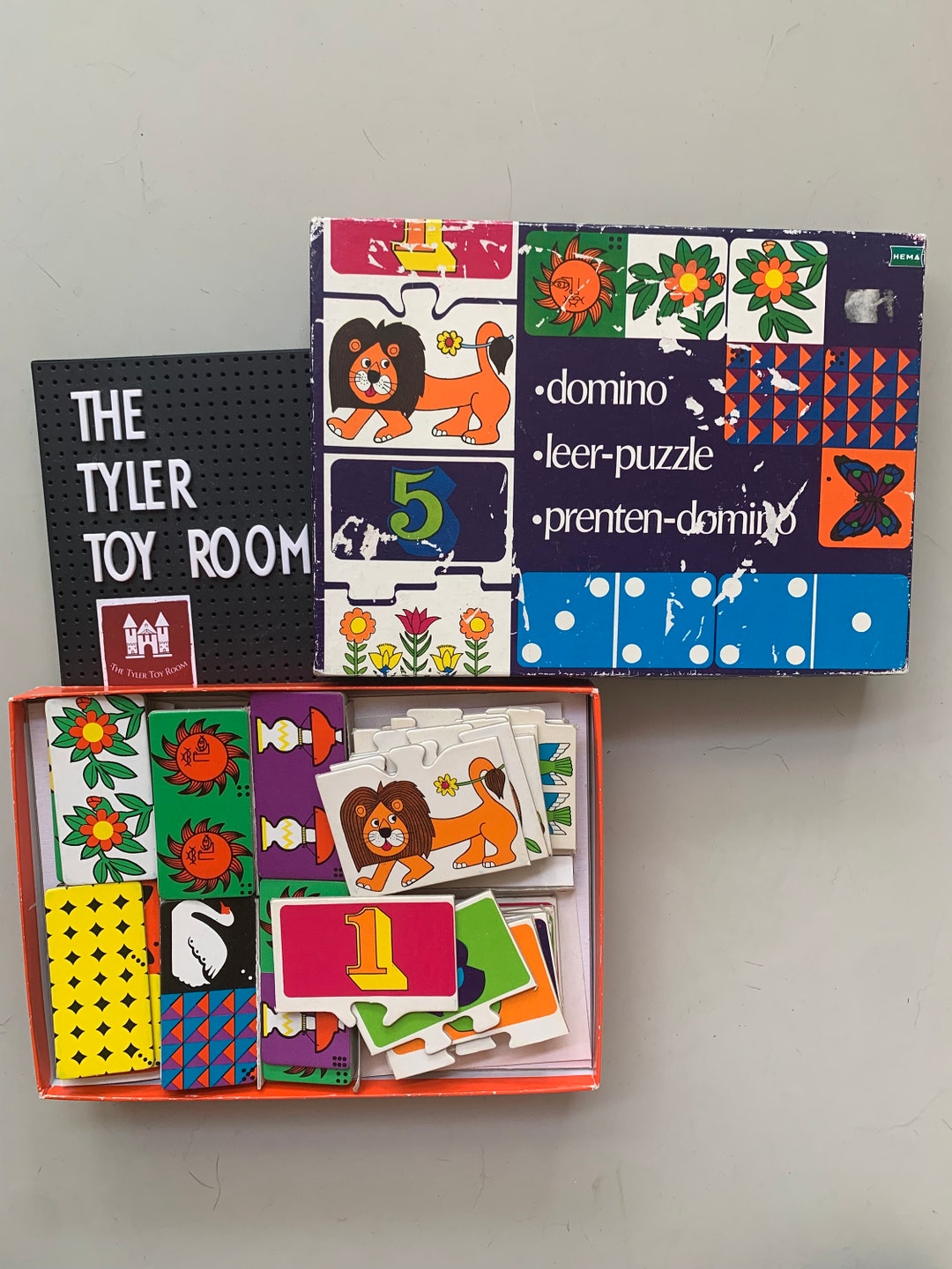 Vintage Rare Hema Domino Game / Made in Holland - Etsy