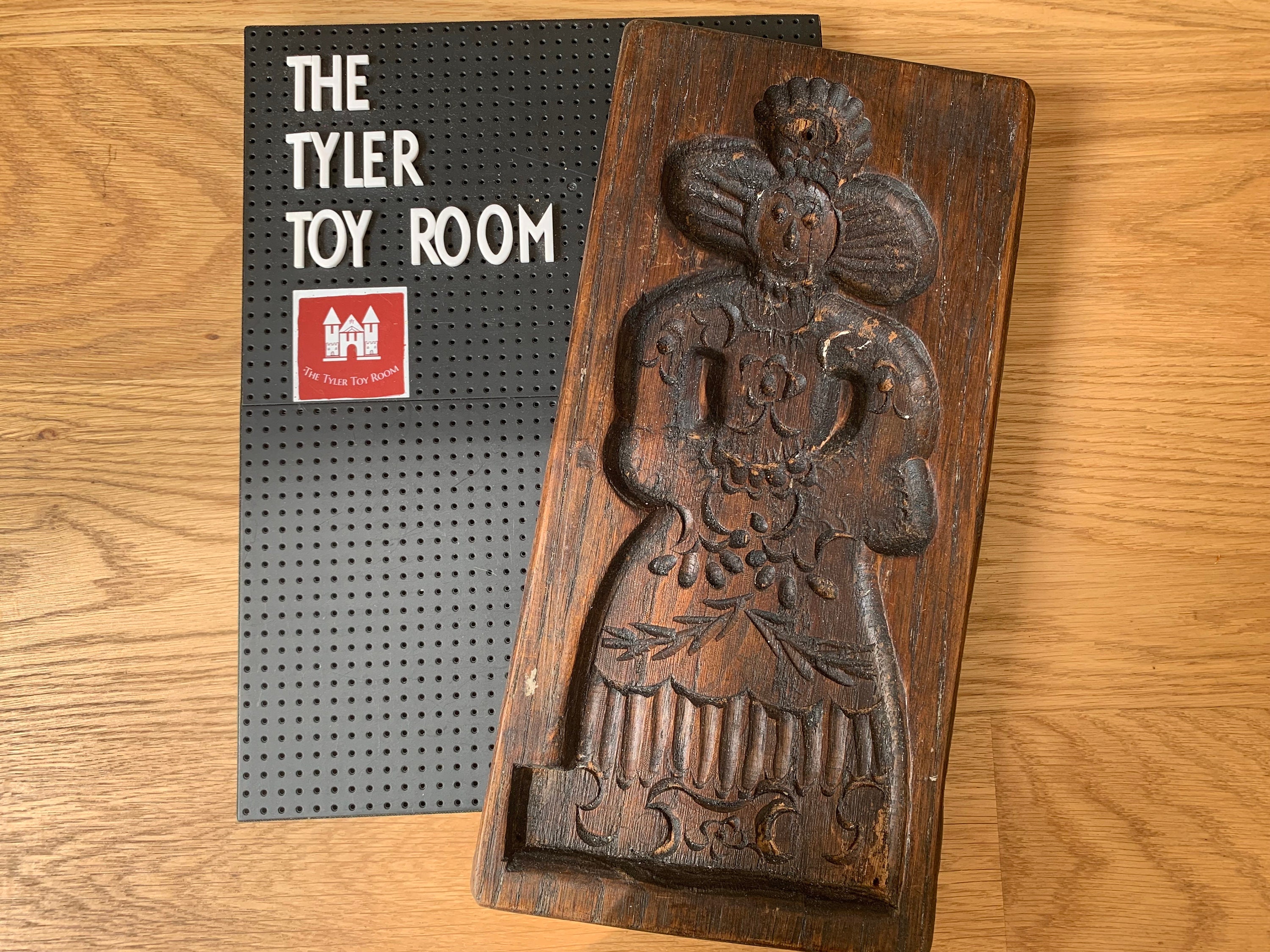 Vintage Rare Dutch Forms Folk Art Speculaas Cookie Mold Vorm Speculoos ...