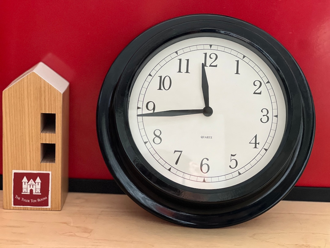 Vintage 1990s Ikea Clock - Dekad Wall Clock - Etsy