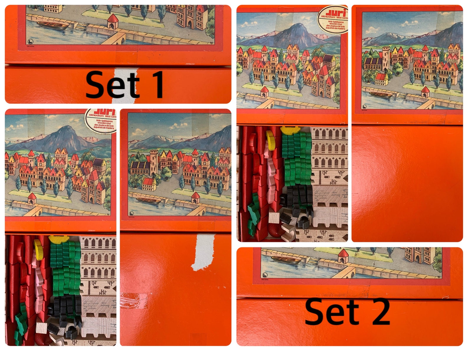 Juri Holz Spielwaren Wooden Toys - Vintage German Miniature Wooden Toys ...
