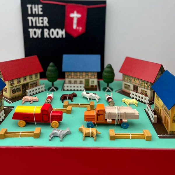 Miniature Village - Etsy