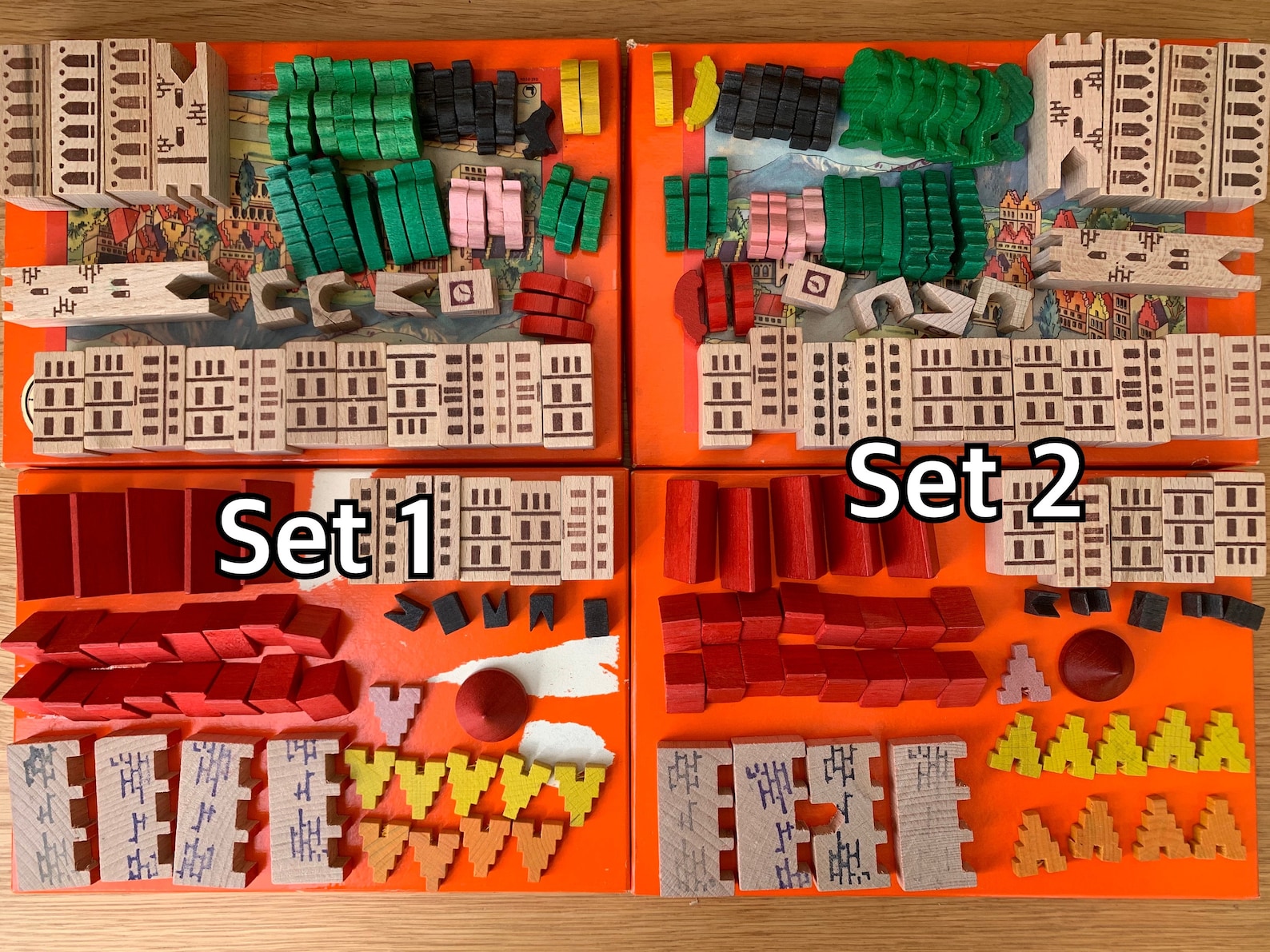 Juri Holz Spielwaren Wooden Toys - Vintage German Miniature Wooden Toys ...