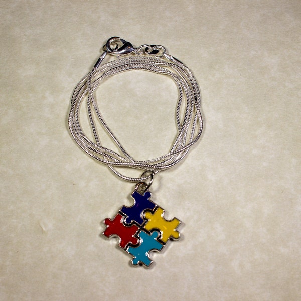 Autism Necklace - Etsy