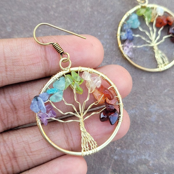 Tree of Life Earring - Etsy