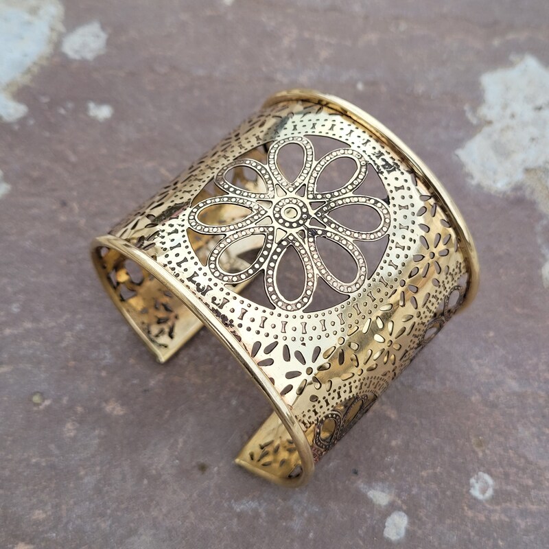 Solid Brass Bracelet - Etsy