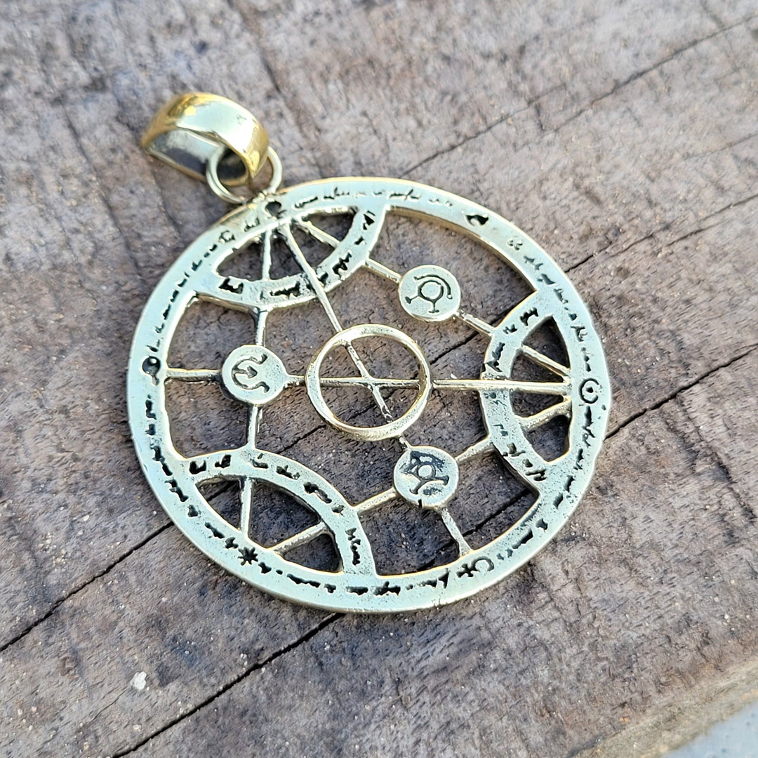 Alchemy Symbol Pendant Occult Jewelry With Mystical Designs Esoteric ...