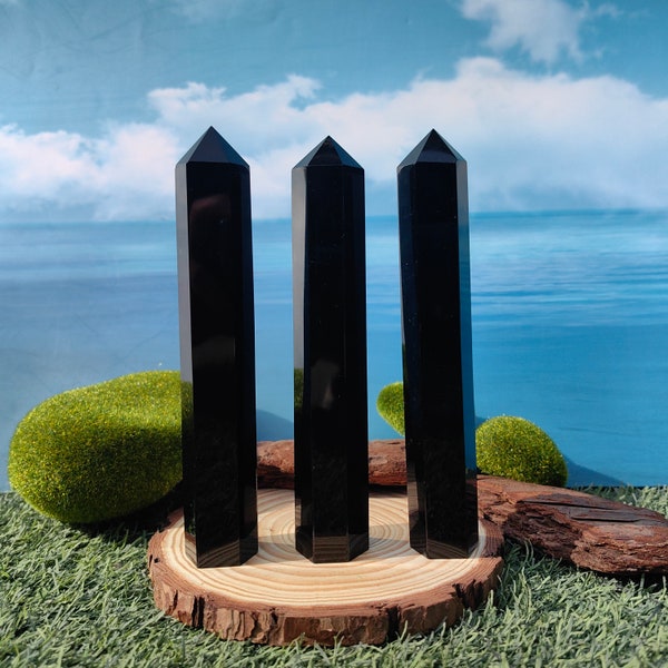 Obsidian Wand - Etsy