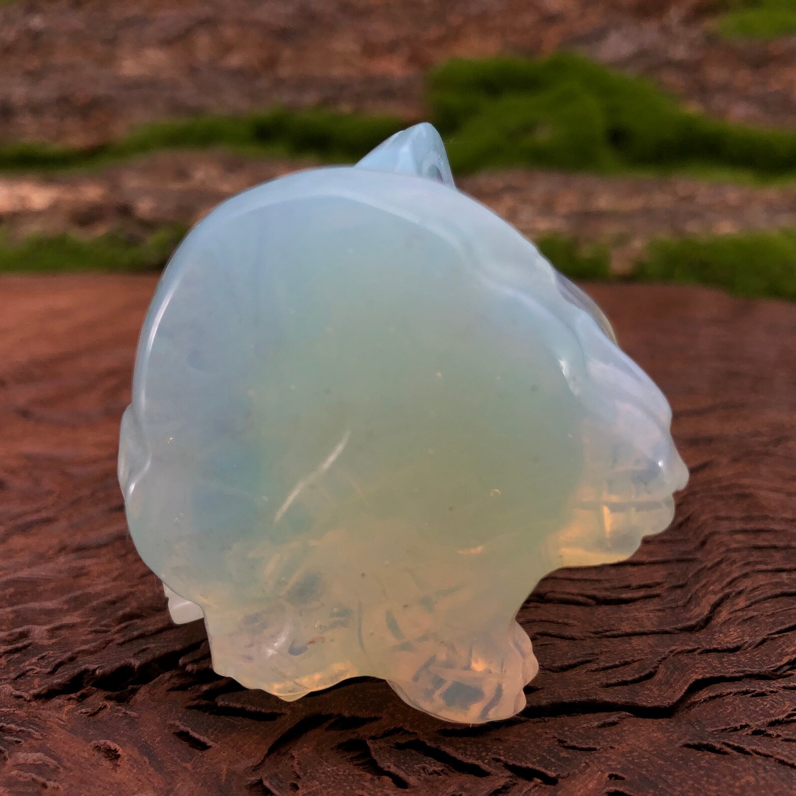 Opal Crystal Toothless Skull/gifts for Cartoon - Etsy
