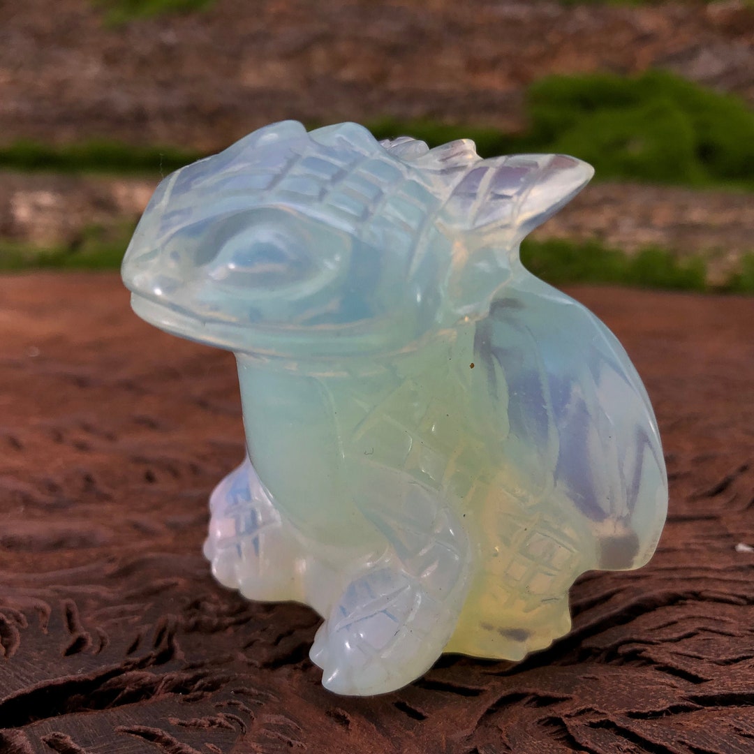 Opal Crystal Toothless Skull/gifts for Cartoon - Etsy