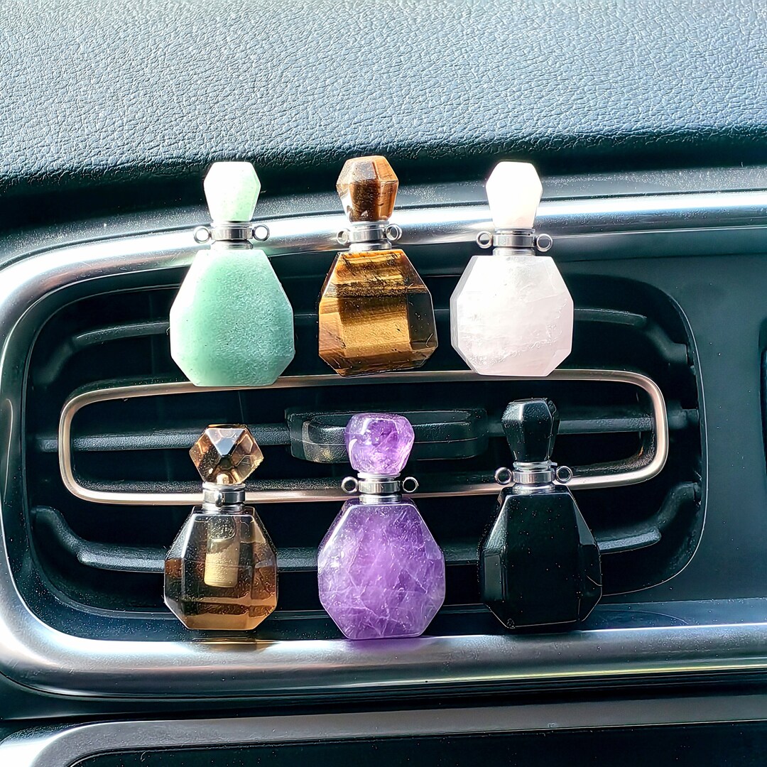 Crystal Car Vent Clips Car Perfume Bottle Car Outlet Decoration ...