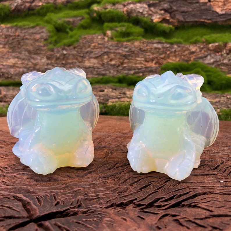 Opal Crystal Toothless Skull/gifts for Cartoon - Etsy