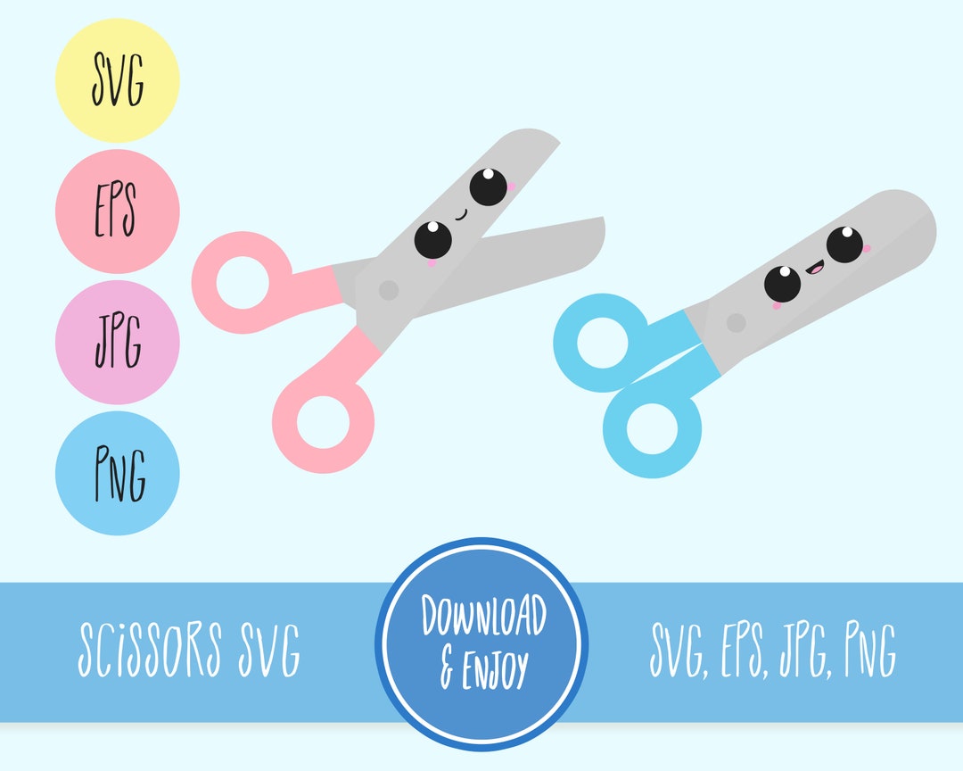 Scissors SVG Bundle - Layered for Easy Use | Cute Scissors Svg, Eps ...