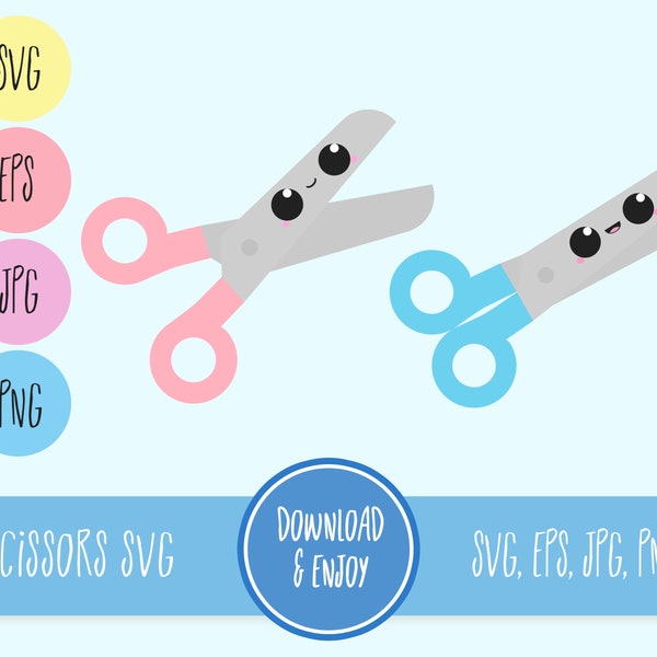 Scissors Svg - Etsy