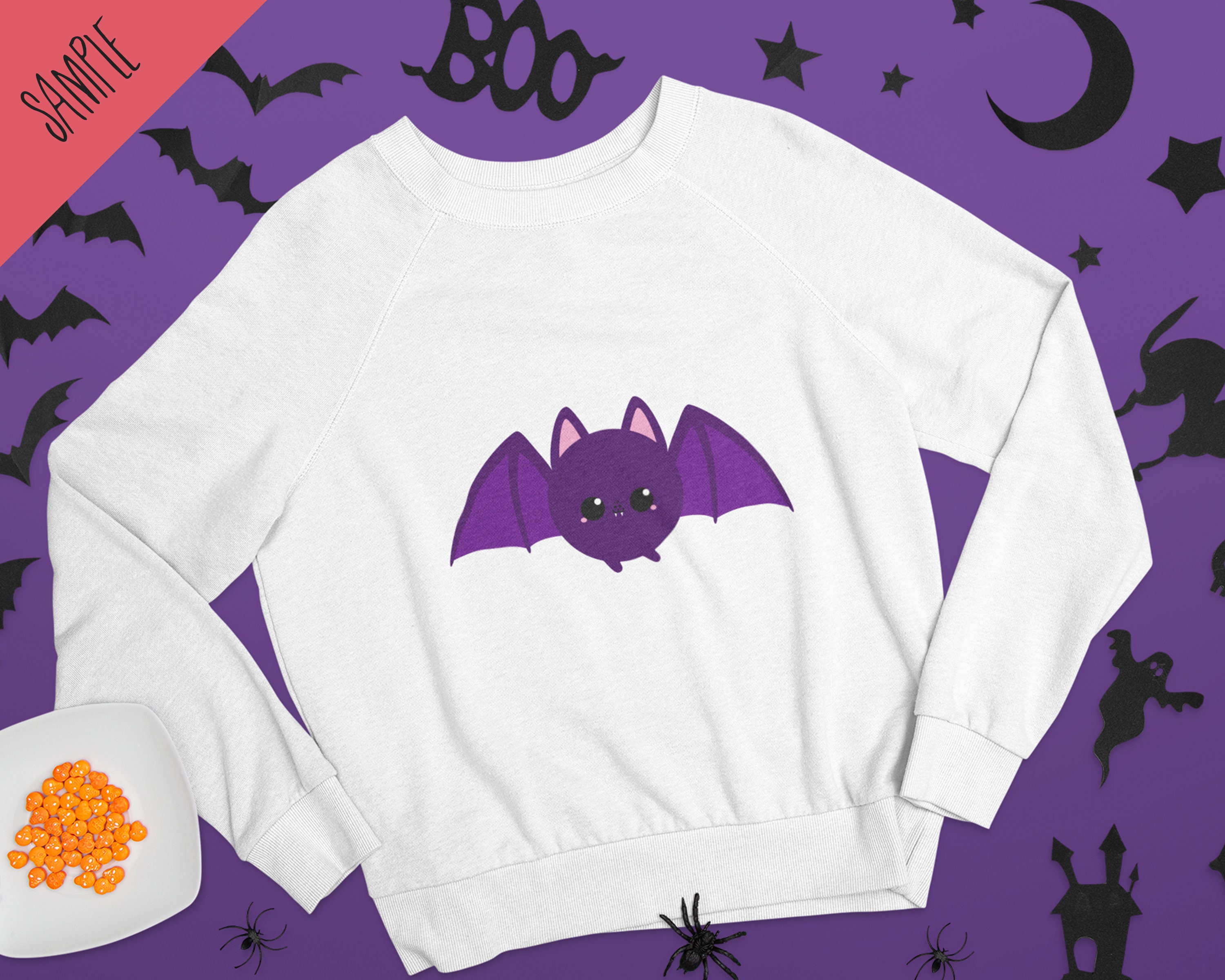 Bat SVG Halloween SVG Layered for Easy Use Svg Eps - Etsy
