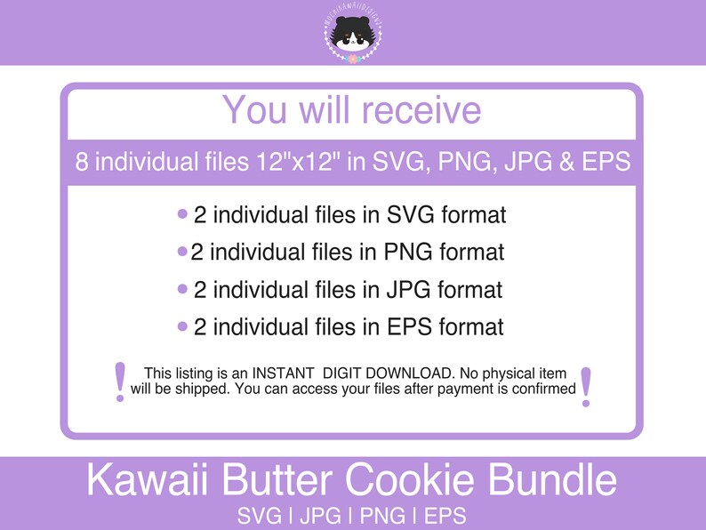 Butter Cookie SVG Bundle - Layered for Easy Use | Cute Cookie Svg, Eps ...